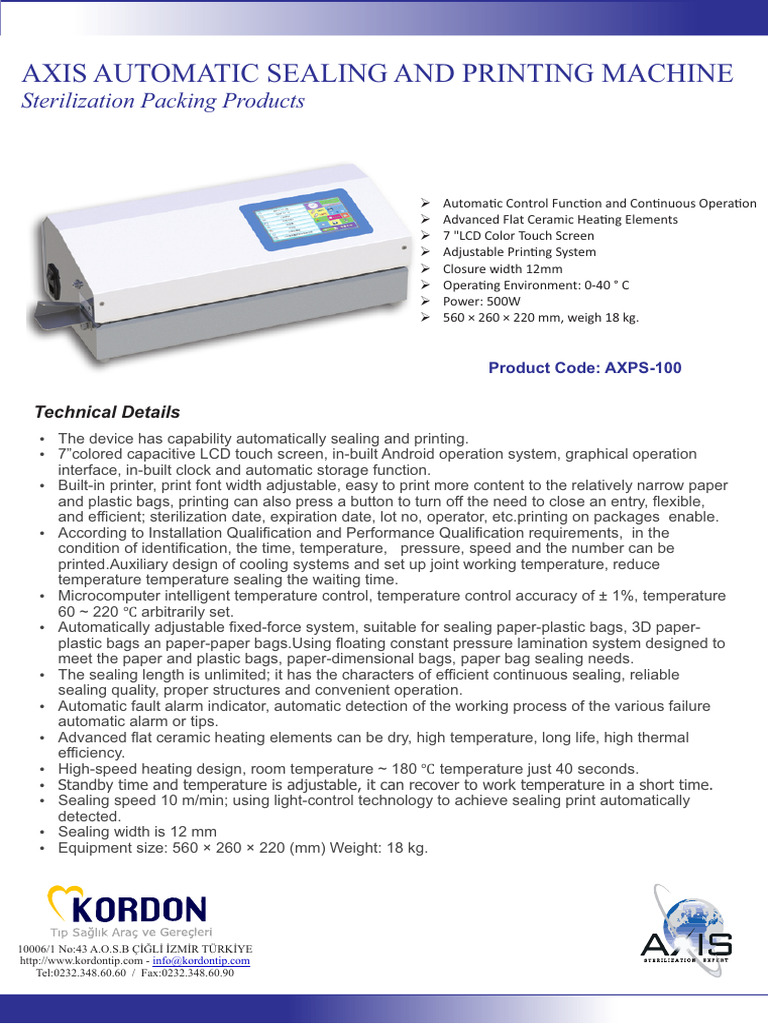 Catologue Máy hàng túi tiệt trùng | PDF | Continuum Mechanics | Thermodynamics