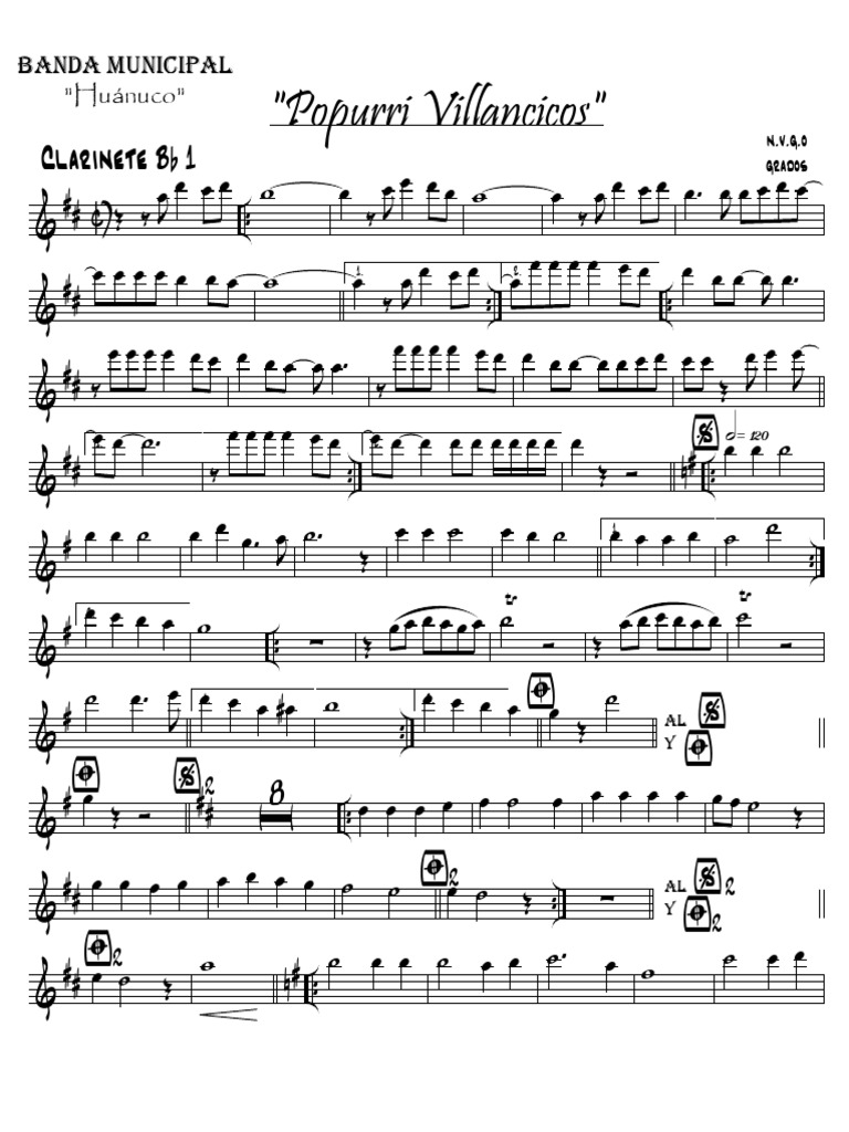 Popurri Villancicos | PDF