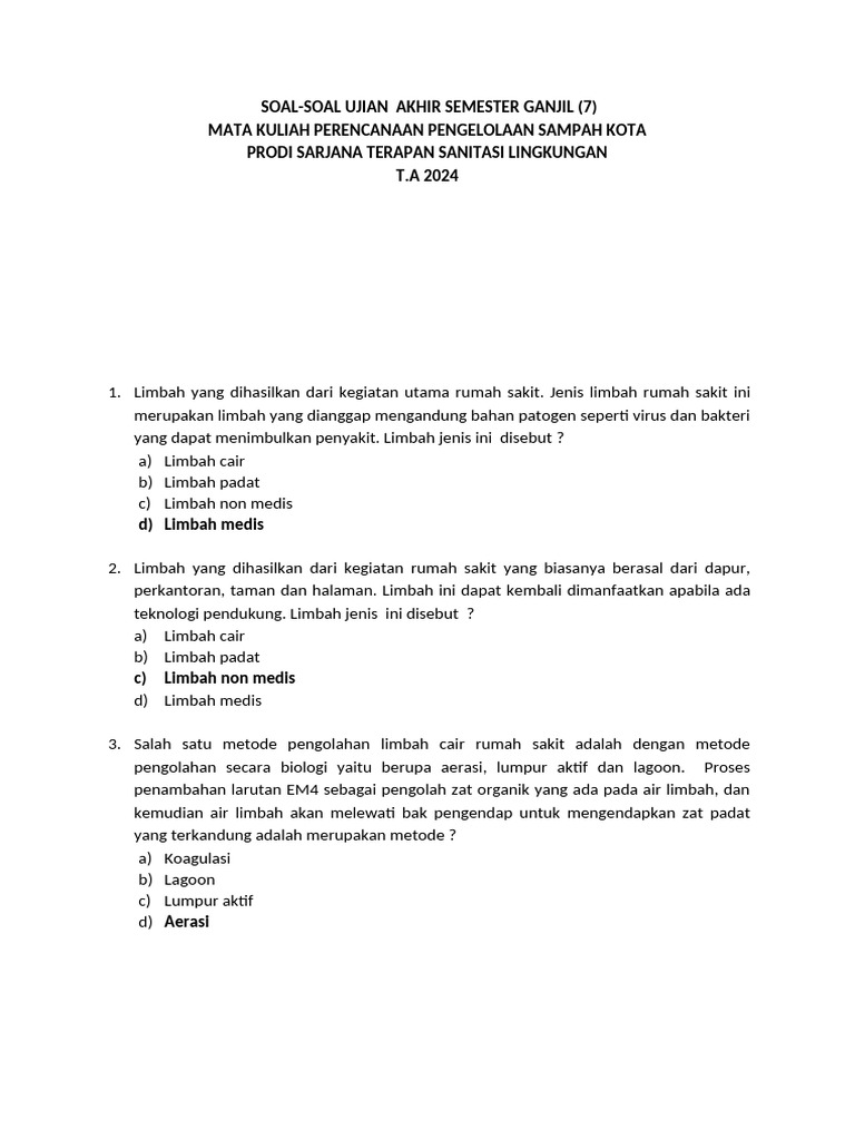 Soal Uas PPSK SM-7 2024 | PDF