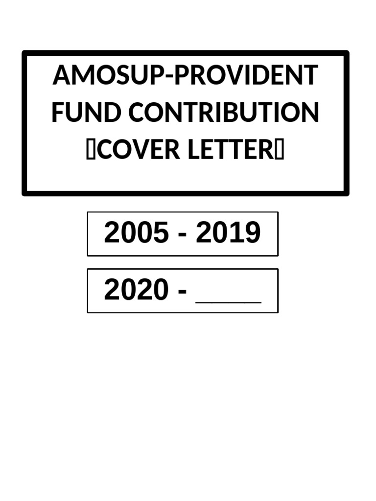 AMOSUP Provident Fund Overview 2024 | PDF