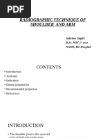 Shoulder Girdle Radiography Guide | PDF | Shoulder | Anatomical Terms ...