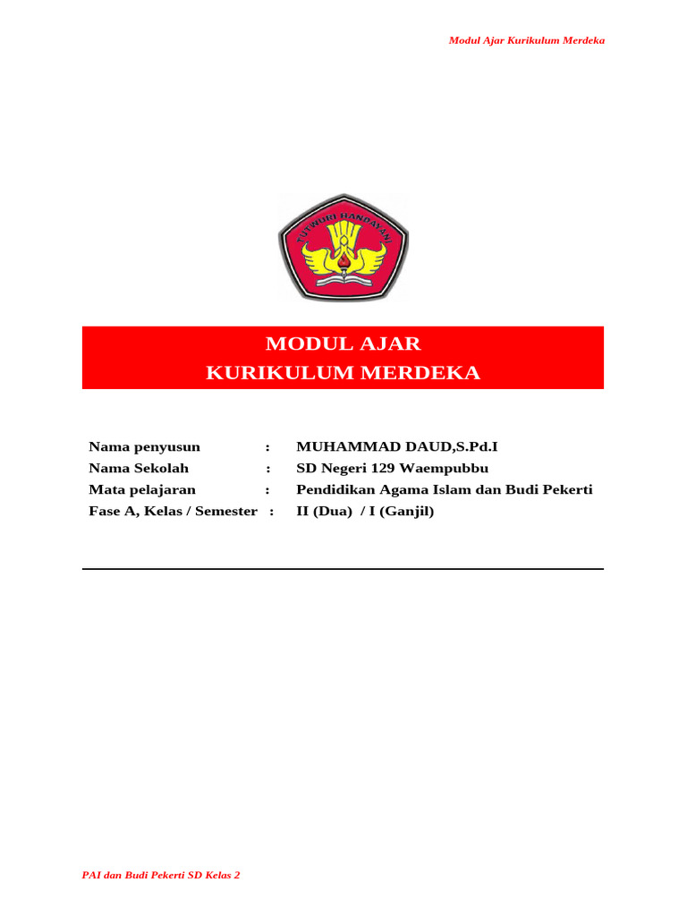 Modul Ajar BAB 1 (AutoRecovered) | PDF