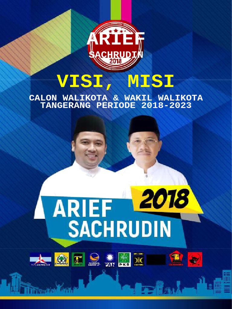 Visi-Misi - 2018 Cawalkot Tangerang Arief | PDF