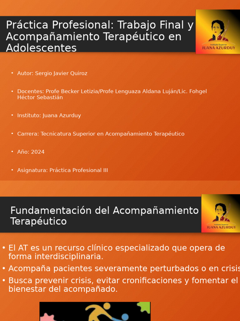 Quiroz Sergio Javier | PDF | Espectro autista | Adolescencia