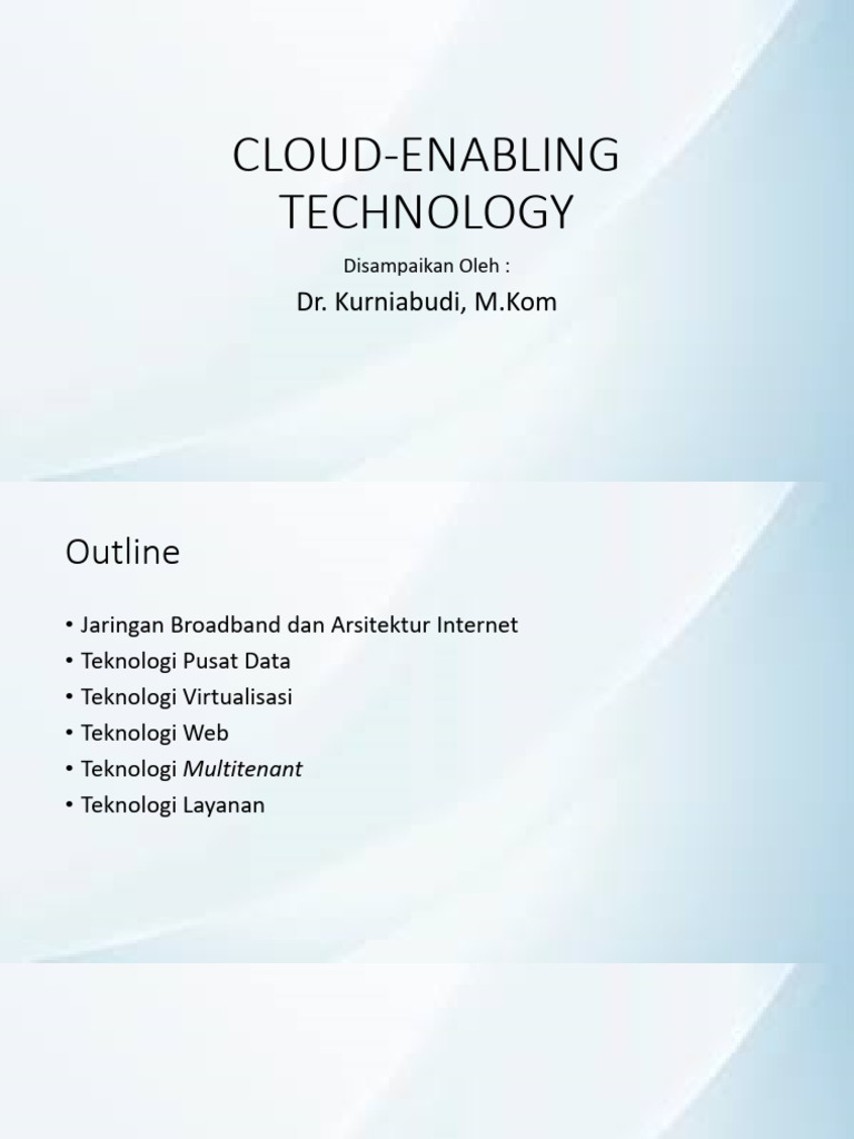 Bab-3-CLOUD-ENABLING TECHNOLOGY-v2 | PDF