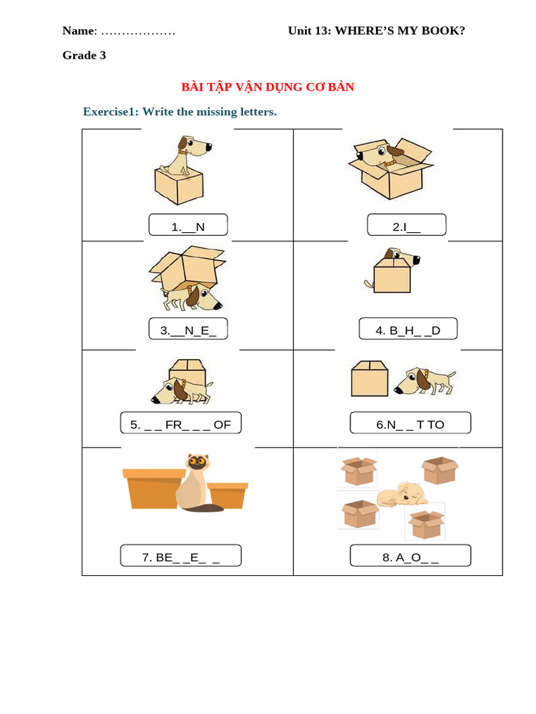 GRADE 3. UNIT 13 | PDF