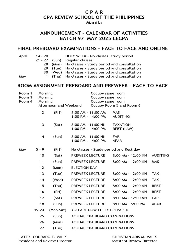 97 Calendar Activities. | PDF