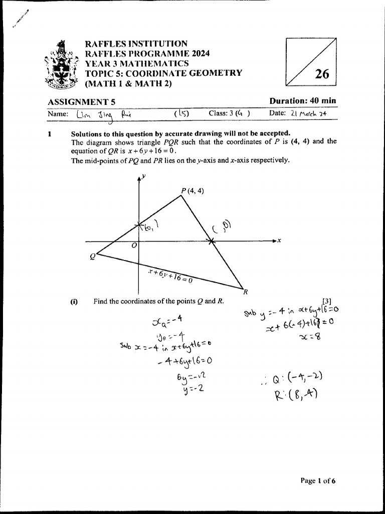 Raffles Institution | PDF