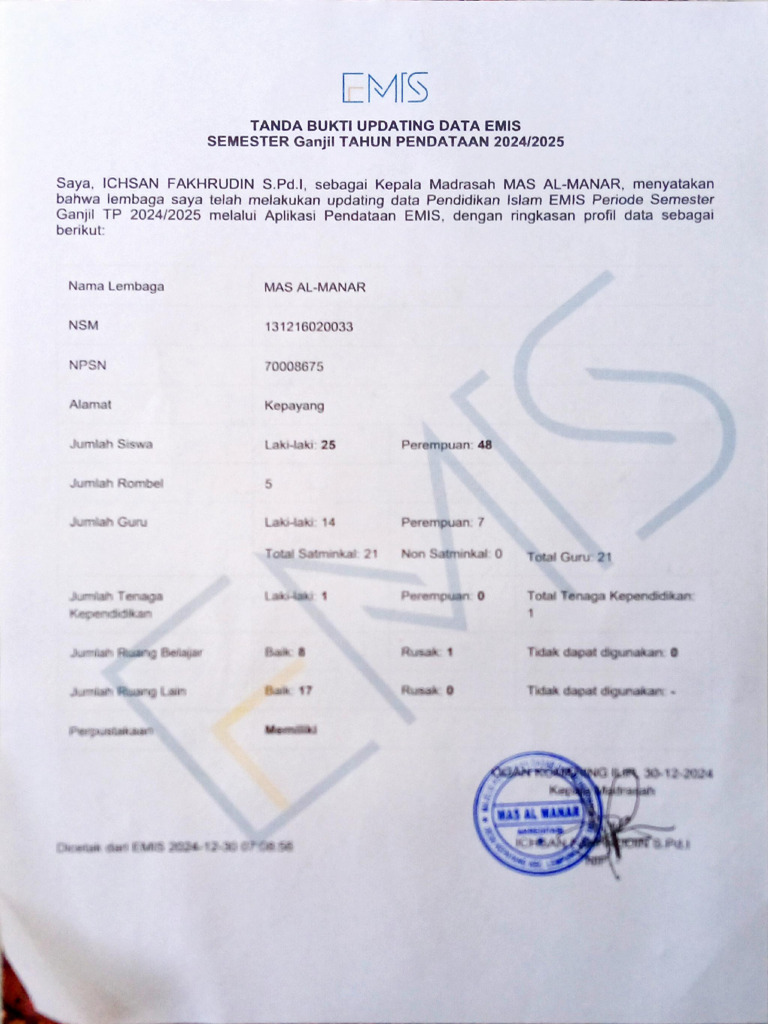 BAP Emis MAS AL UPLOAD | PDF