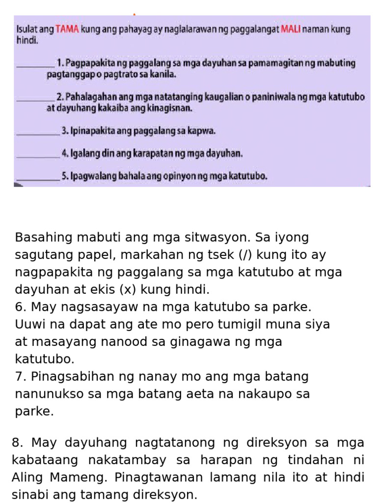 ESP 5 Q2 Sum 3 | PDF