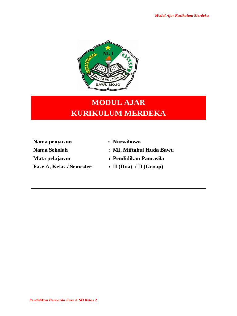 BAB 3 - MA PPKN Kls 2 | PDF