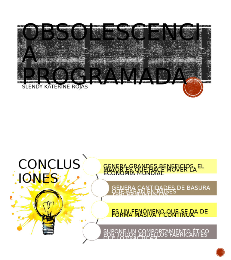 Impacto de la Obsolescencia Programada | PDF
