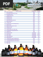 Laboratory Reagents Comprehensive List | PDF