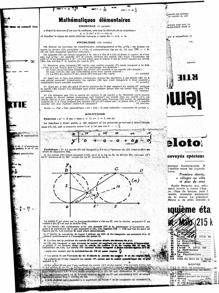Math Elem 62 Lille | PDF