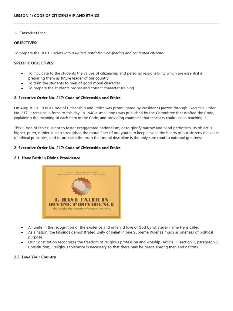 Nstp Lessons 1 3.PDF | PDF | Non Commissioned Officer | Disciplines