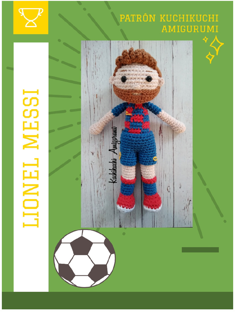 Futbolista Kuchikuchi Amigurumi - Lionel Messi | PDF