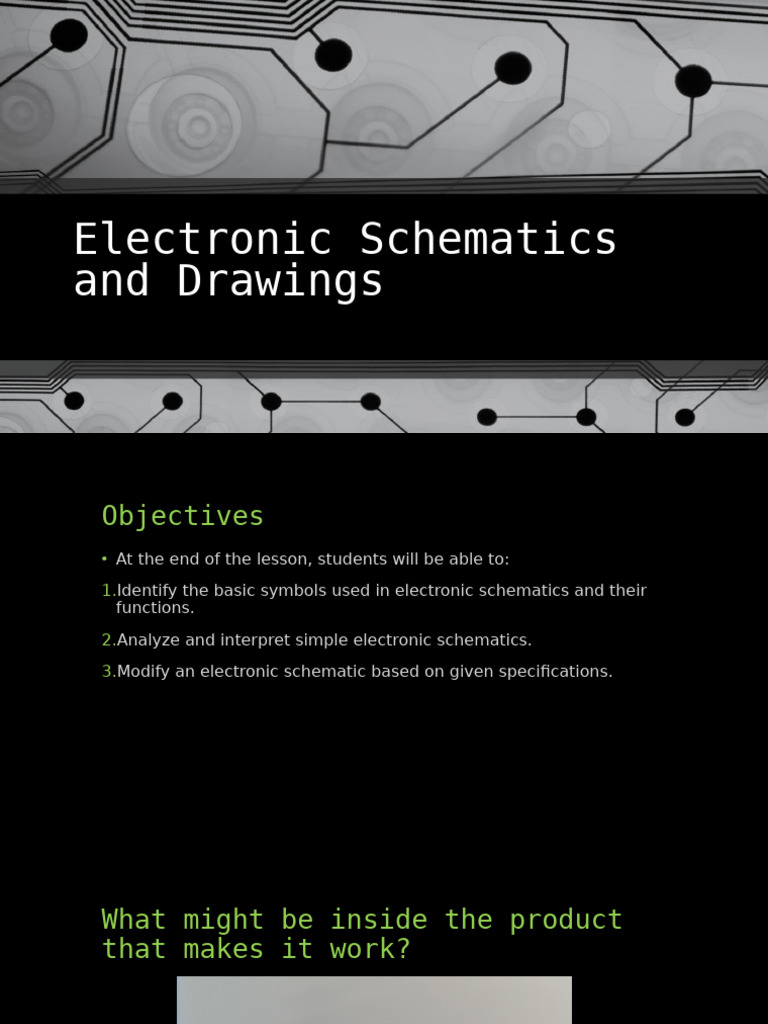Electronic Schematics and Drawings | PDF