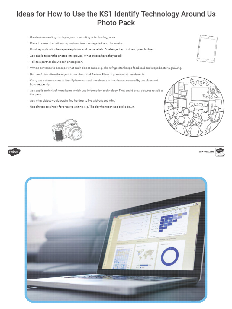 KS1 Identify Technology Around Us Photo Pack No Text SE | PDF