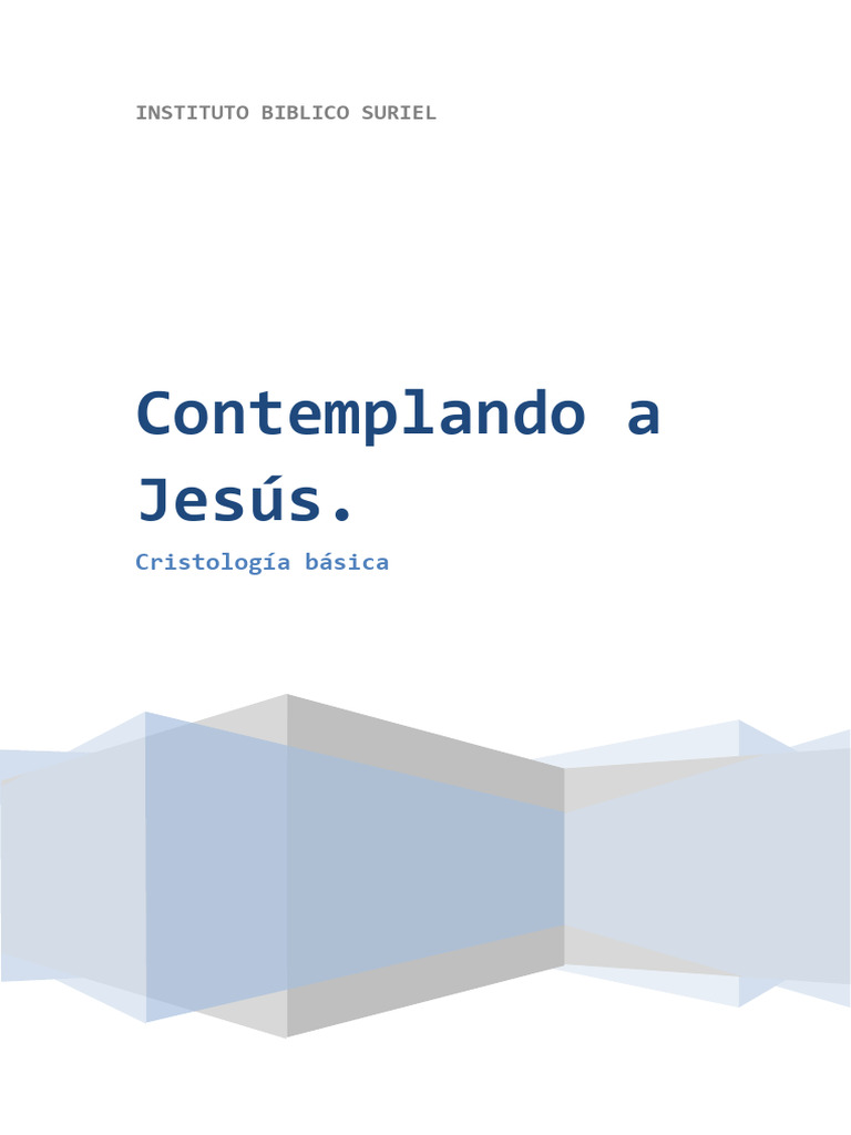Contemplando a JESUS | PDF | La resurrección de Jesús | Jesús