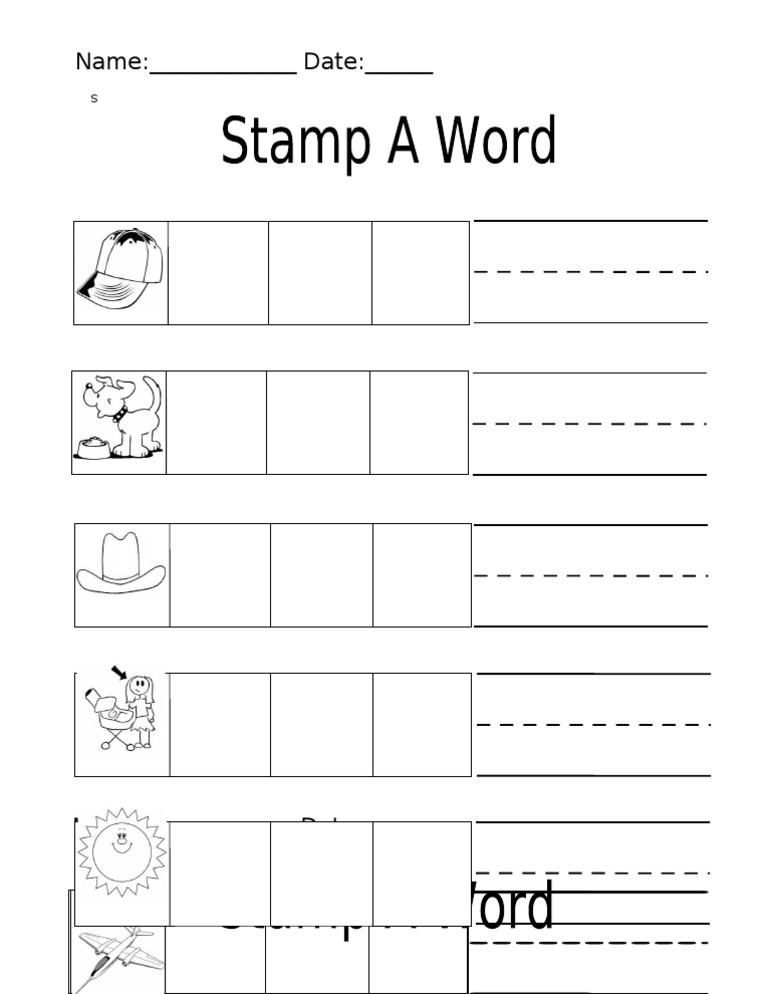 Stamp A Word | PDF