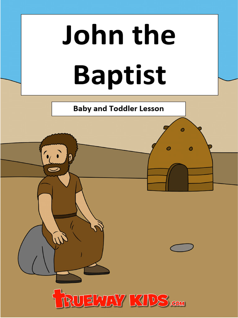 John the Baptist Activities for Kids | PDF | Baptism | John The Baptist