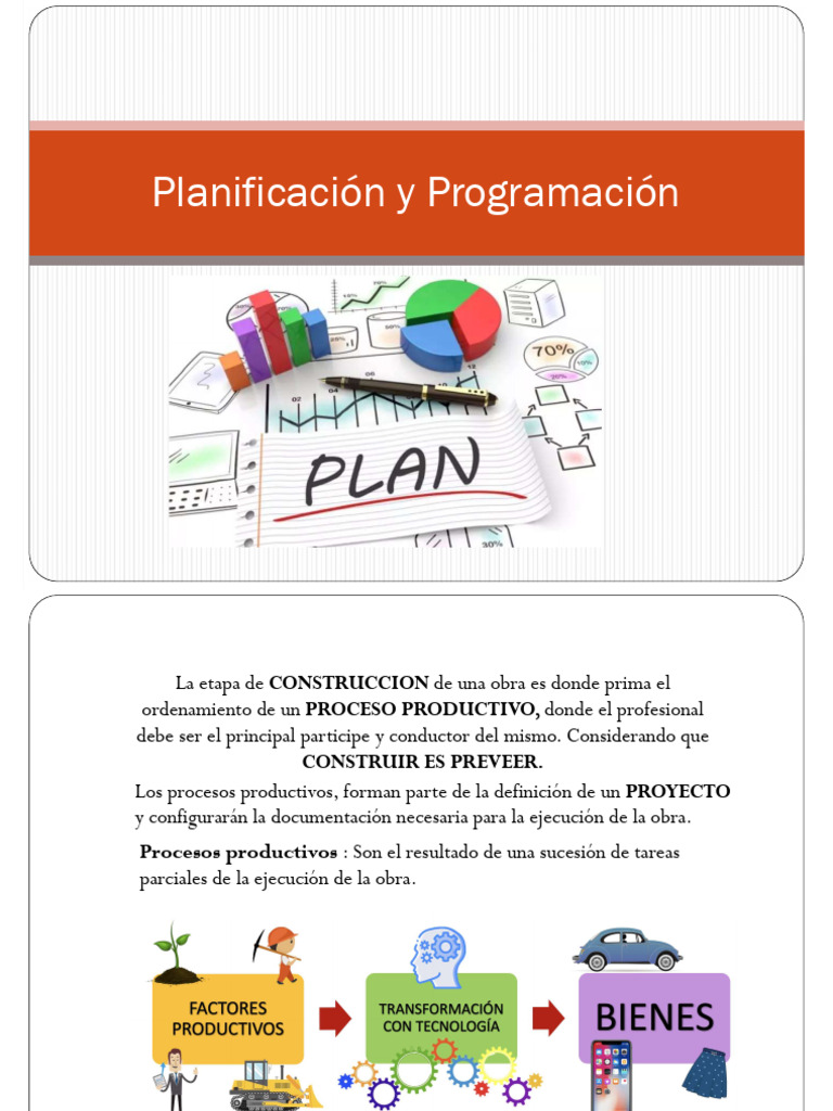 Planificacion y Programacion - C3 CASTELLANO | PDF | Planificación