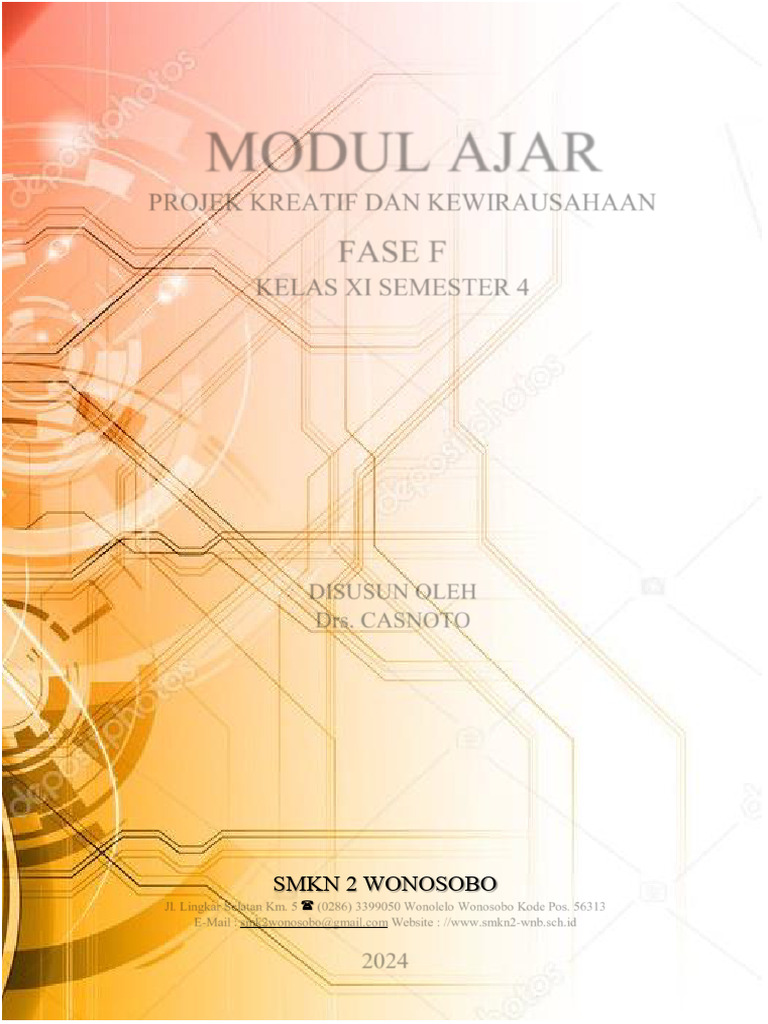 Modul Ajar PKK Fase F SMT 4 | PDF