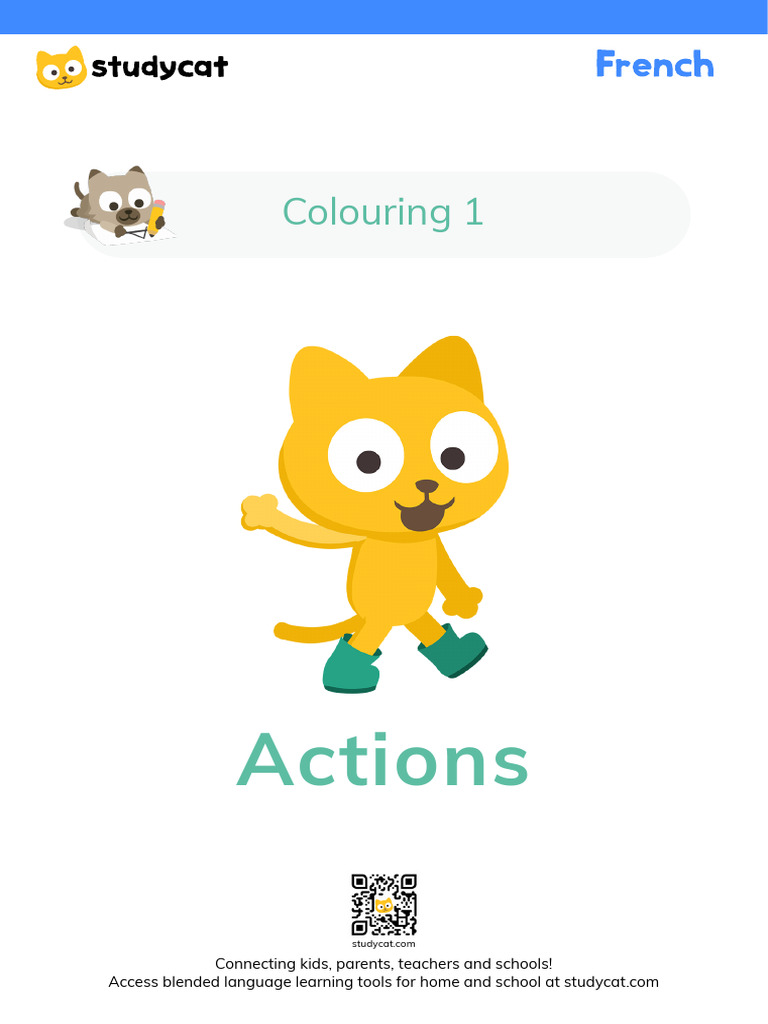 Worksheet Action Colouring 1 | PDF