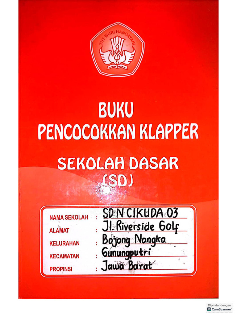 Buku Pencocokan Klapper | PDF