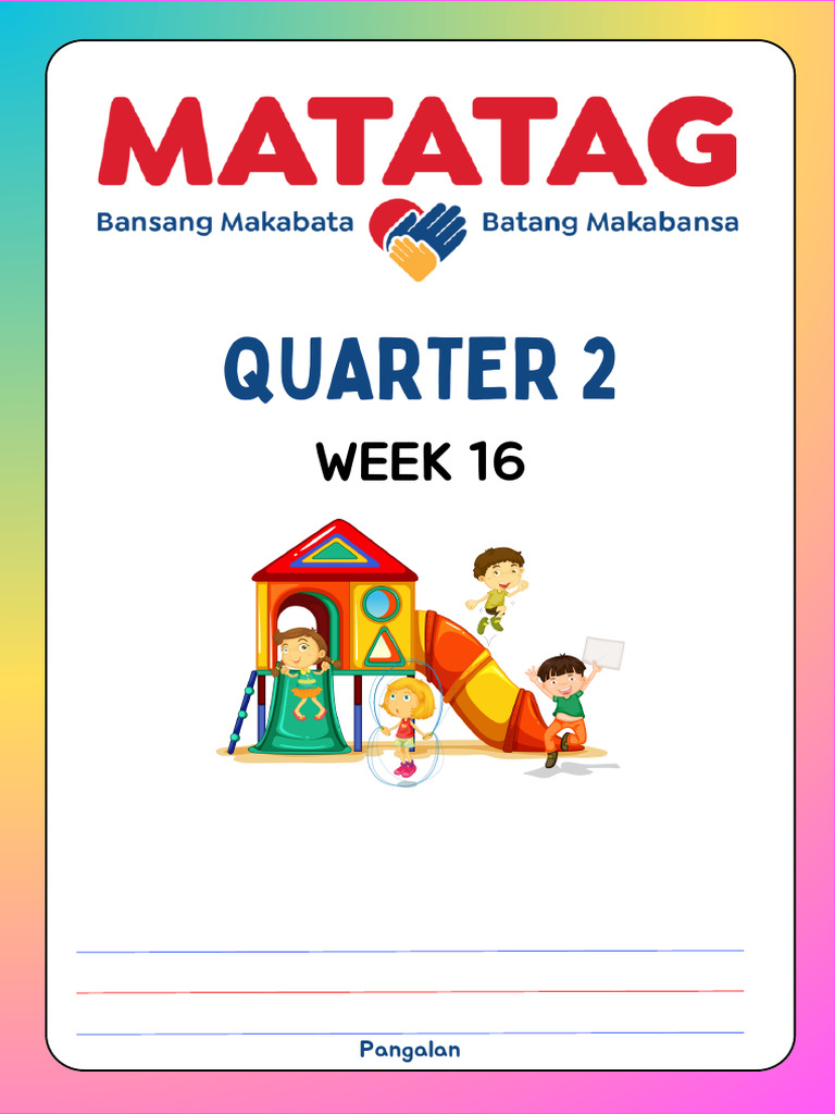 Quarter 2 Week 16 Tagalog | PDF
