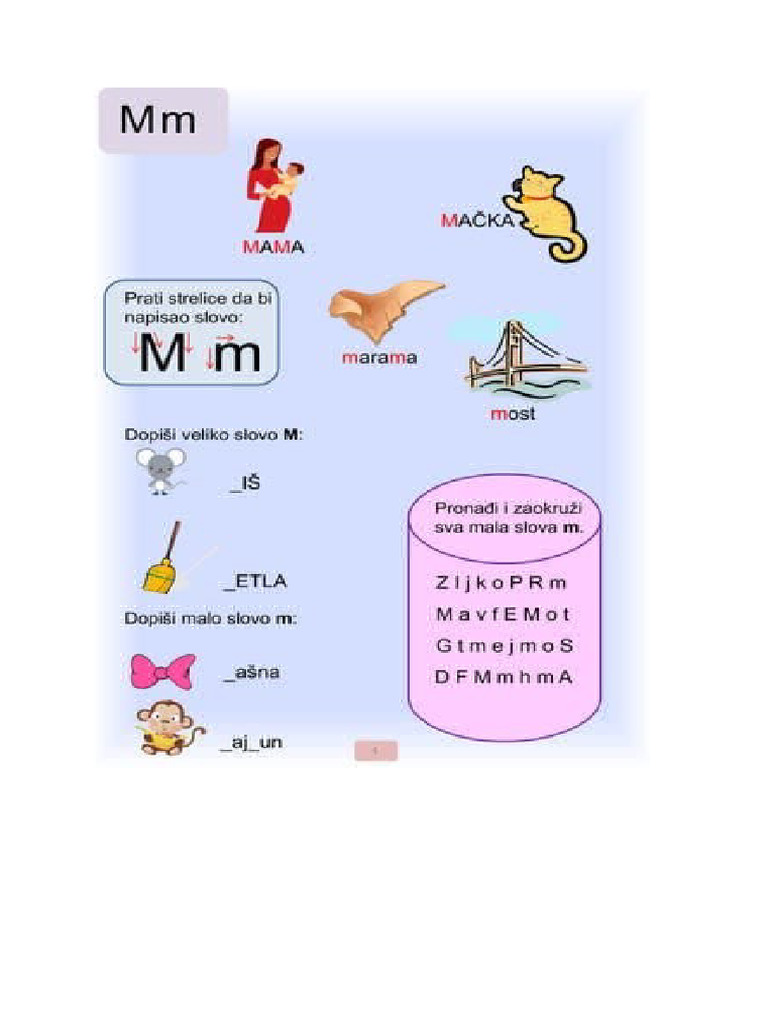 Doc1.docxSLOVO MM, Radni List | PDF