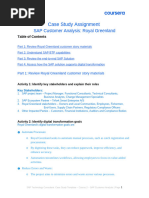 Royal Greenland's Digital Transformation Journey With SAP | PDF | Analytics | Supply Chain