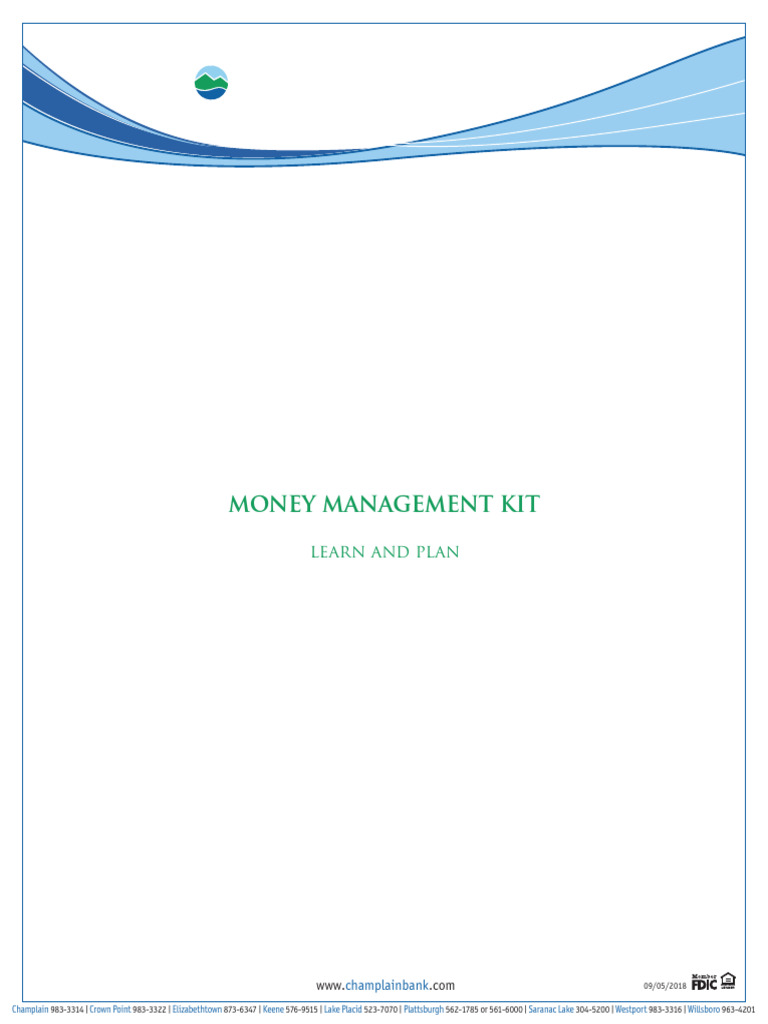 Money Management Kit | PDF | Credit Card | Cheque