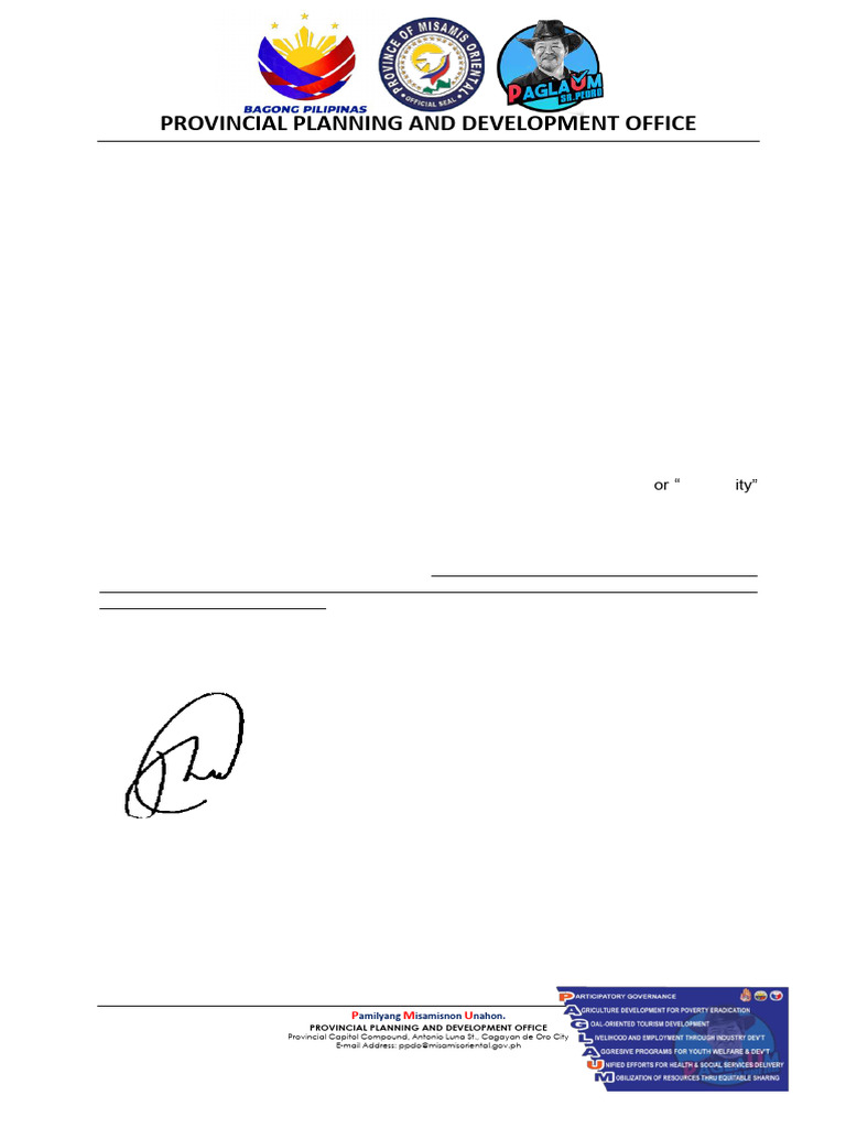 Agropolis Letter To Claveria | PDF