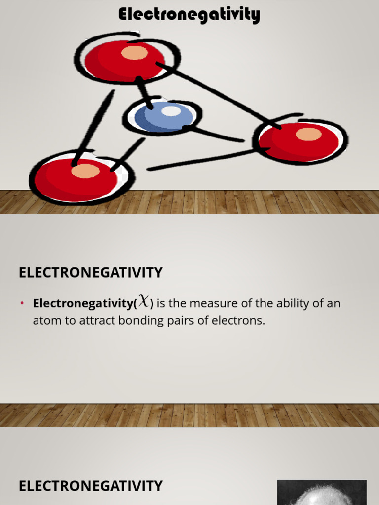 Unit-5.1 Electronegativity 1 | PDF | Chemical Bond | Physical Chemistry
