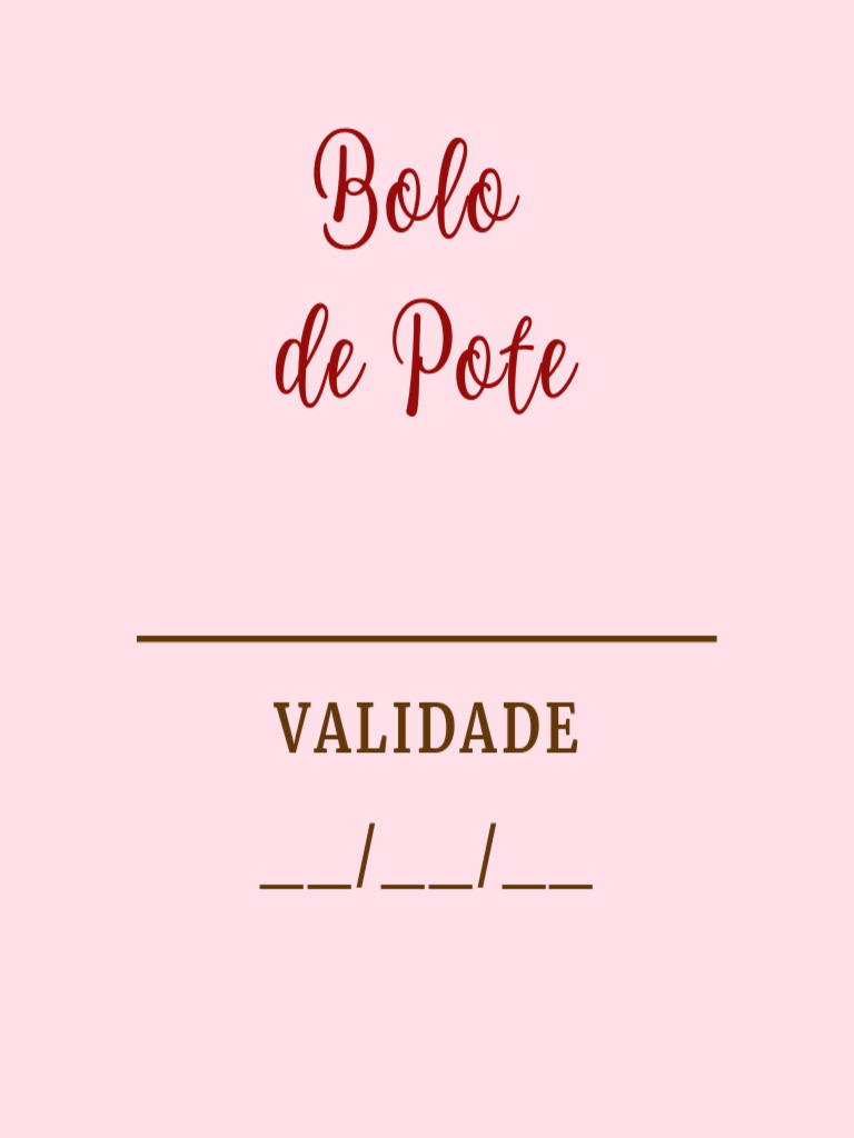 Adesivo Sticker Para Bolo No Pote Moderno Nude e Vermelho.pdf | PDF