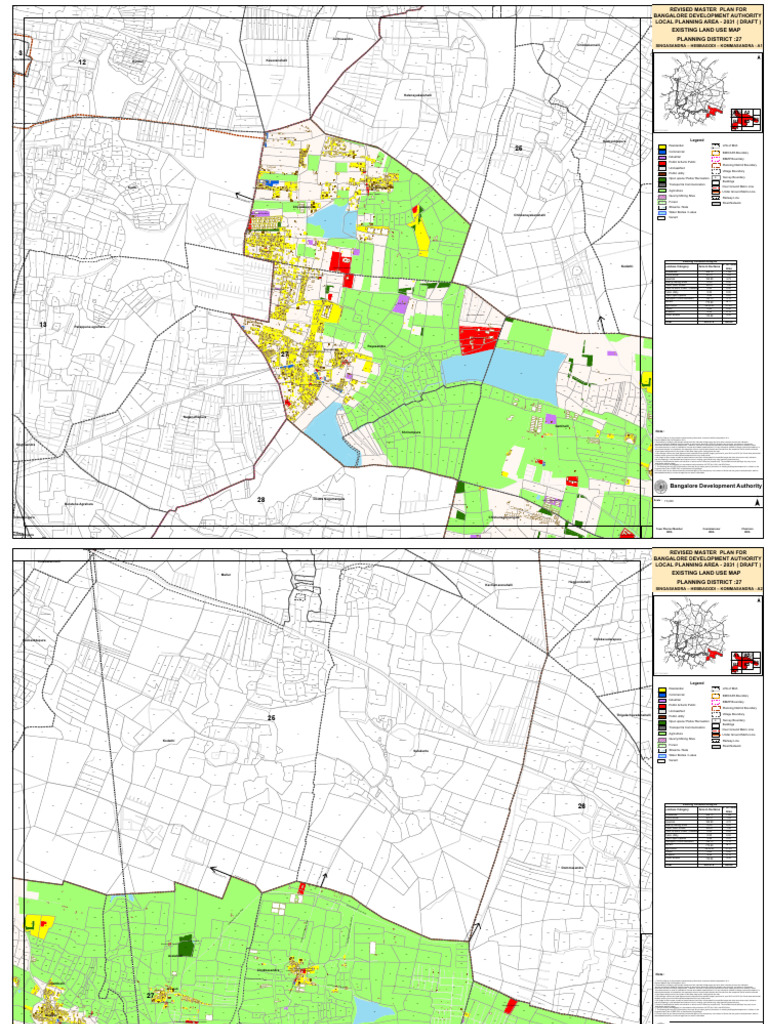 Bengaluru Bda Rmp 2031 Elu Pd 27 | PDF