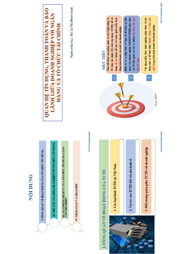 Tin Dung Thanh Toan Ngan Hang THS Le Thi Phuoc Sanh 3 | PDF