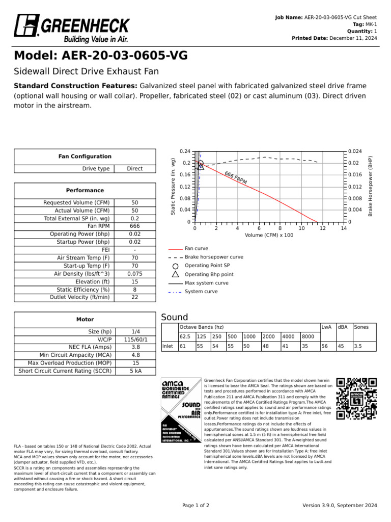 AER-20-03-0605-VG | PDF | Horsepower | Manufactured Goods