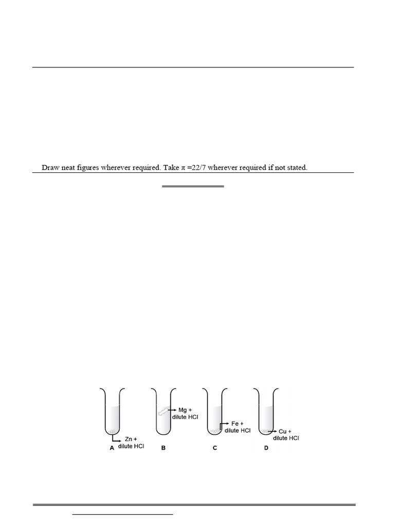 10 Science SPT 02 2025 QP | PDF | Light | Electromagnetic Spectrum