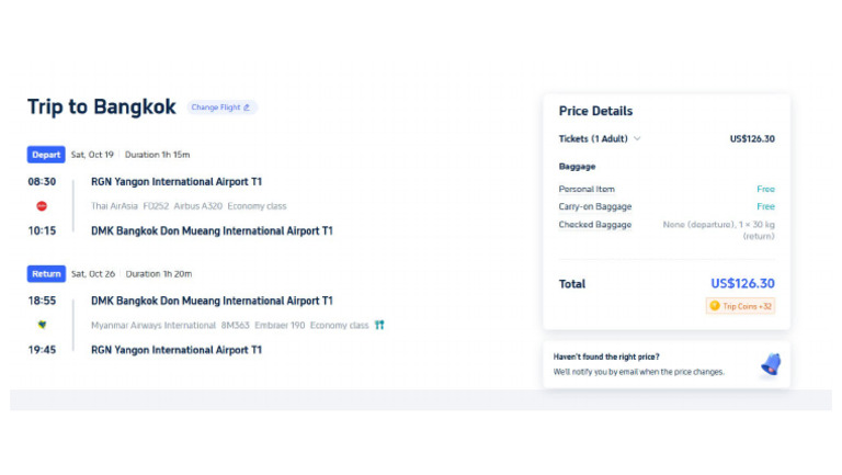Yangon To Bangkok | PDF