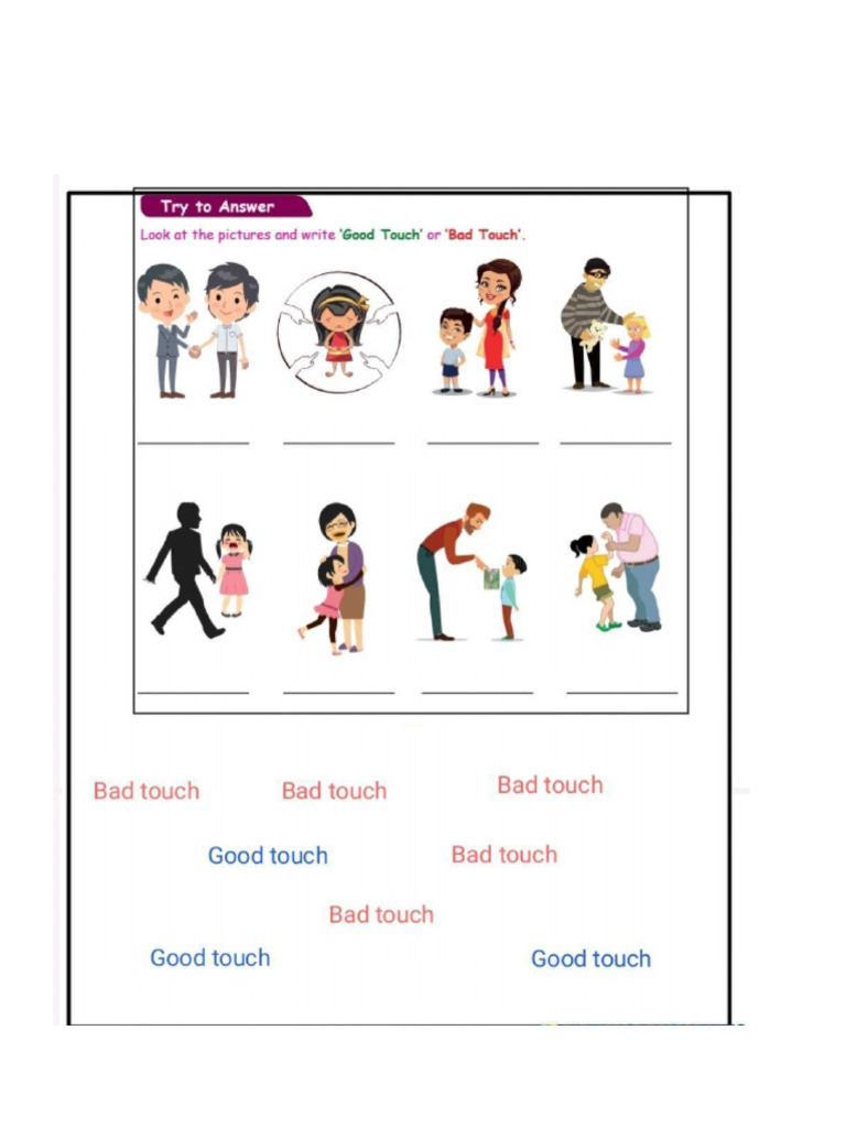 Good Touch, Bad Touch | PDF