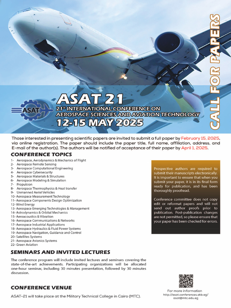 Call ASAT 2025 | PDF