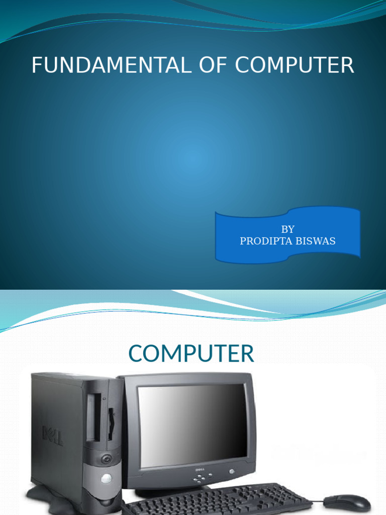Fundamental of Computers | PDF | Integrated Circuit | Computer Architecture