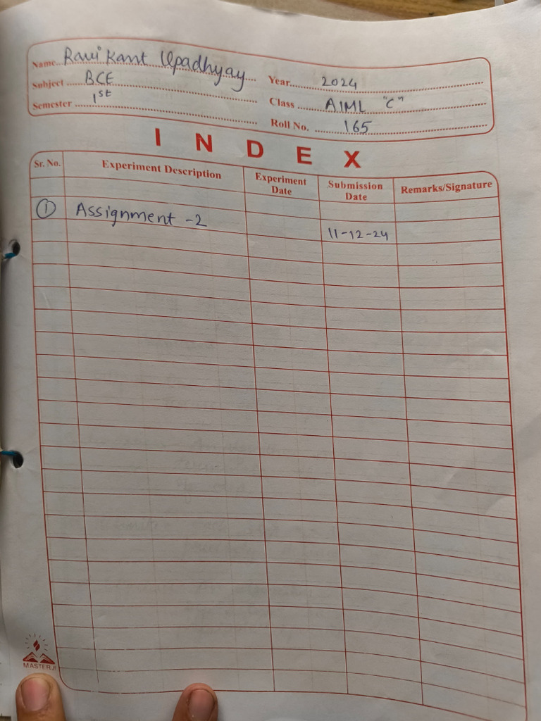 Ravikant Upadhyay BCE 165 | PDF