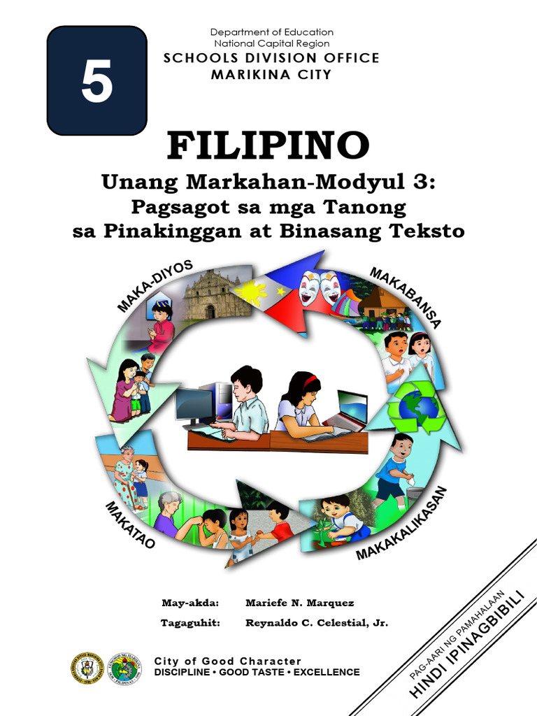 NCR Final Filipino5 Q1 M3 | PDF