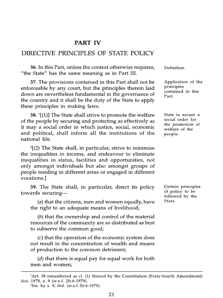 DPSP Constitution | PDF