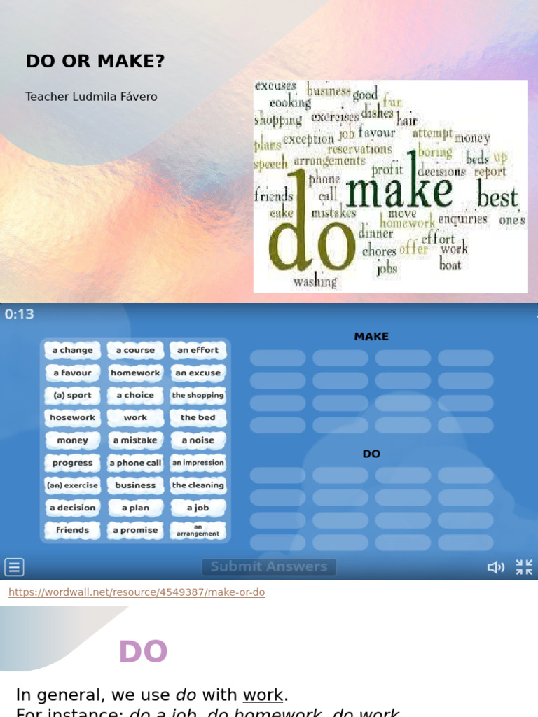 Do & Make | PDF