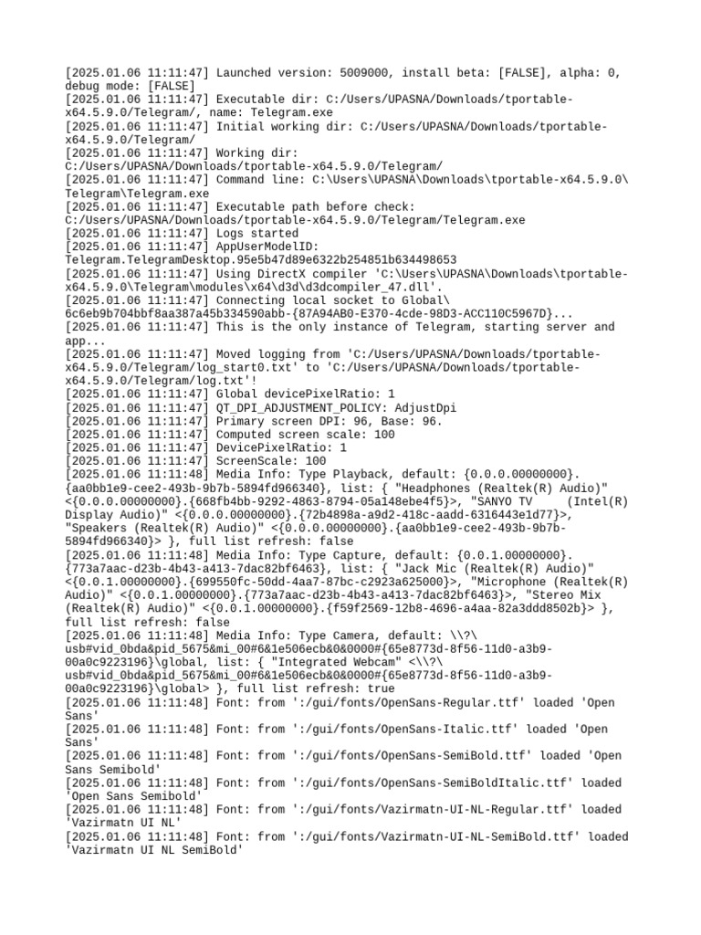 log | PDF | Microsoft Windows | Ibm Pc Compatibles