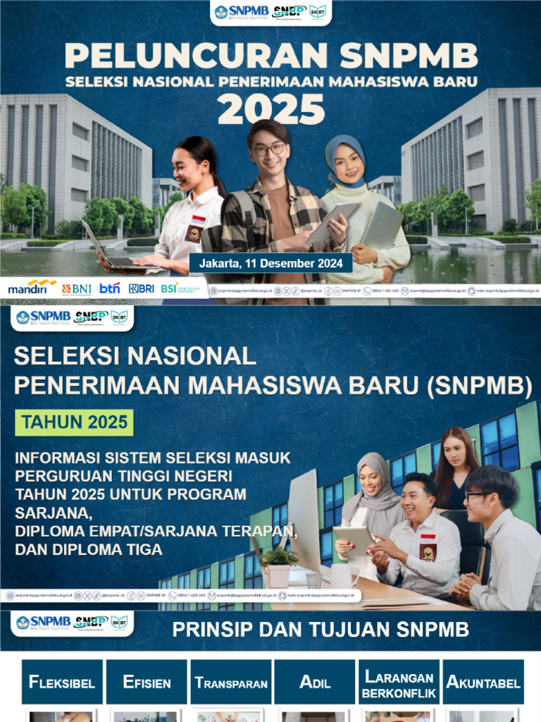 Informasi Umum SNPMB 2025 | PDF